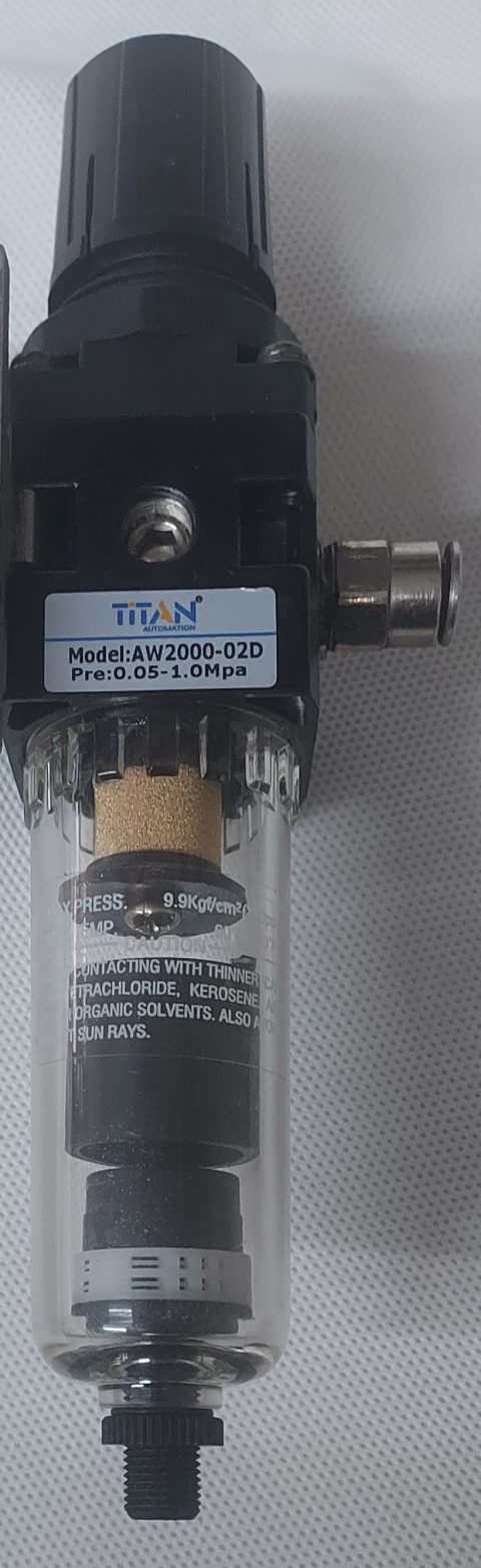 TITAN AW2000 Pneumatic Filter Regulator With Pressure Gauge | barnfindparts